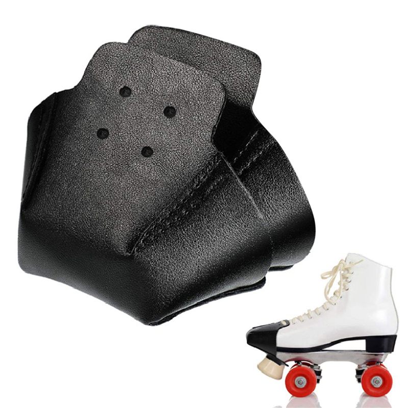 2 Pair Roller Skate Toe Cap Guard Protectors PU Skates Skating Shoes ...