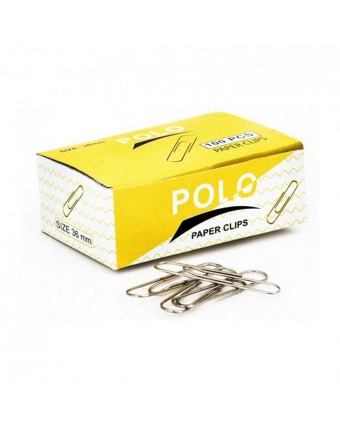 Pack of 100 - Paper Clip 36 mm | Daraz.pk