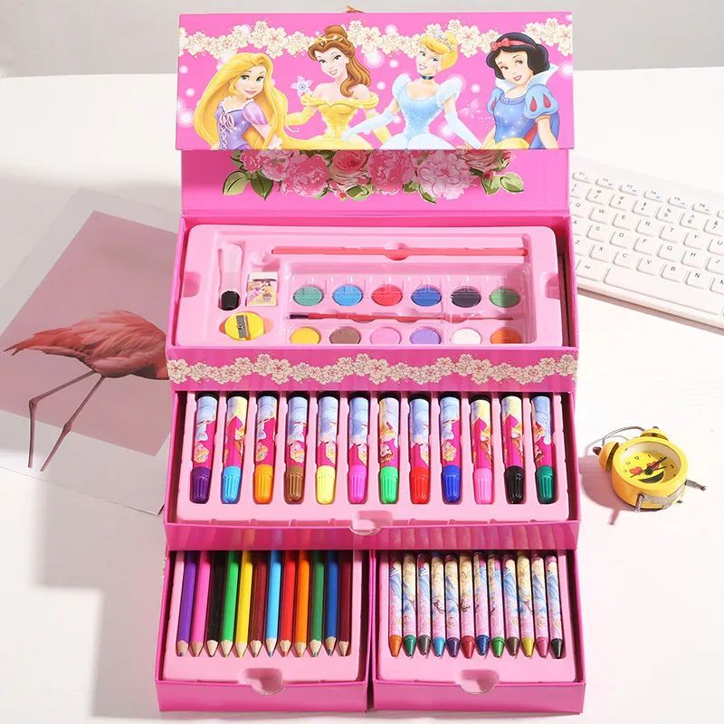 60pcs Princess Artists Drawing Sets Drawing Kits Supplies for Kids ...