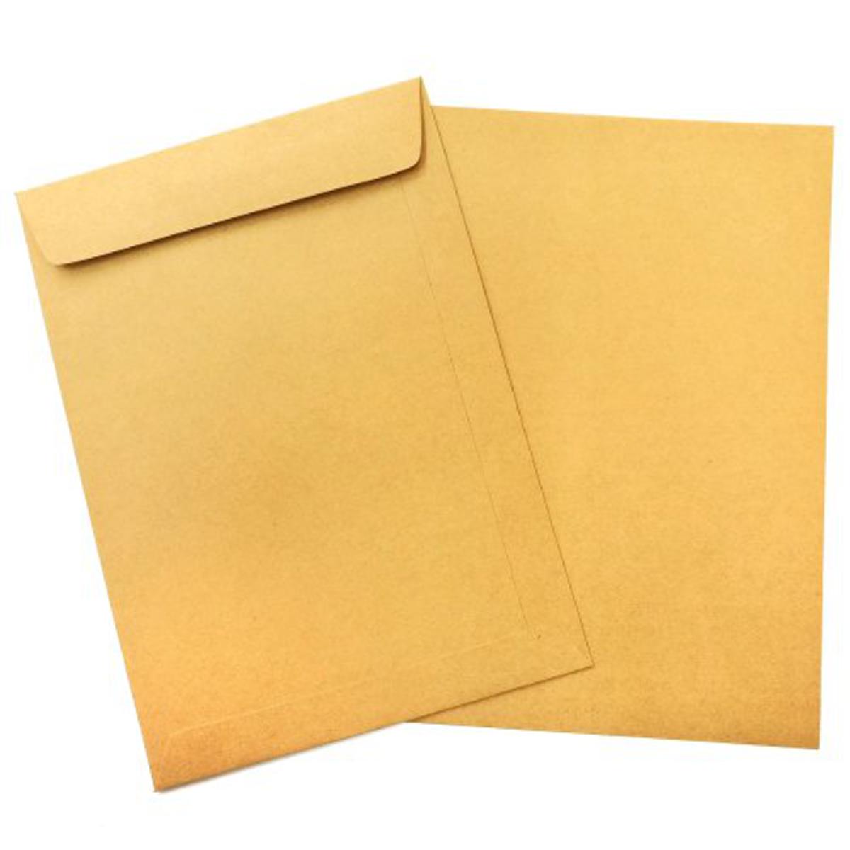 100 Pcs Envelopes For Packaging, Mailing, Courier and Office Letters ...