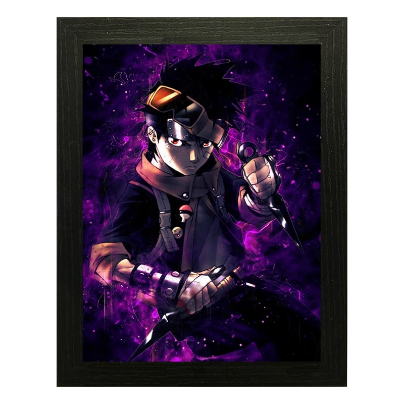 Naruto Anime Poster Frame, Framed Anime Obito Posters - Raqeeq OFD166 ...