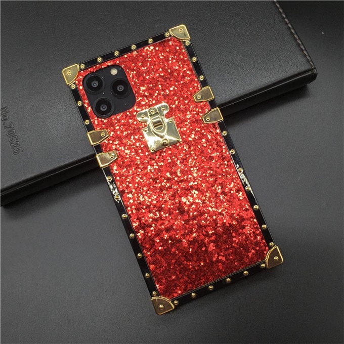 Luxury Bling Square Case for iPhone 14 PRO MAX 11 12 PRO XS X XR ...