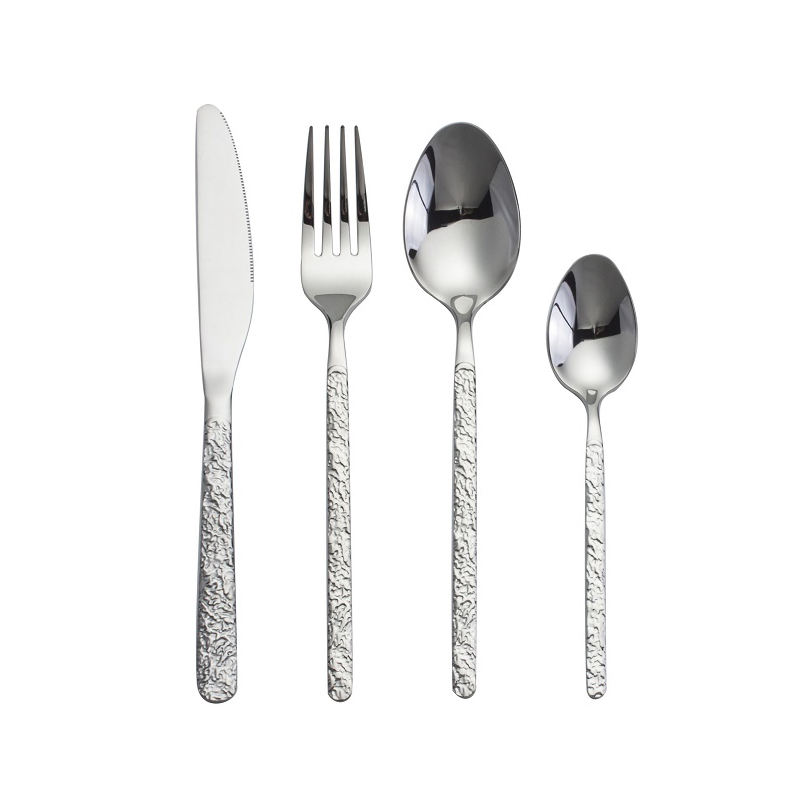 SS Stainless Steel Box Cutlery Set 4 Pcs | Daraz.pk