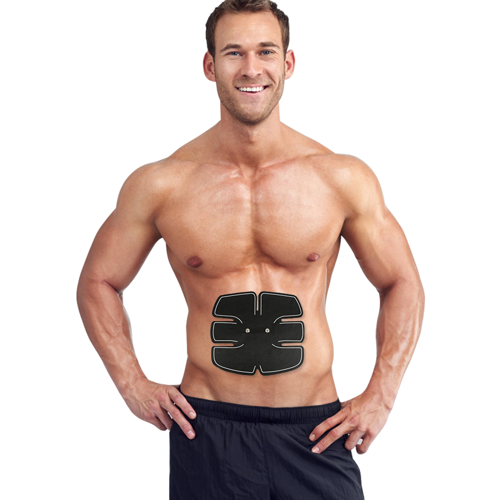 Abdominal Muscle Trainer Smart Electric Pulse Body Building Fitness Abs ...