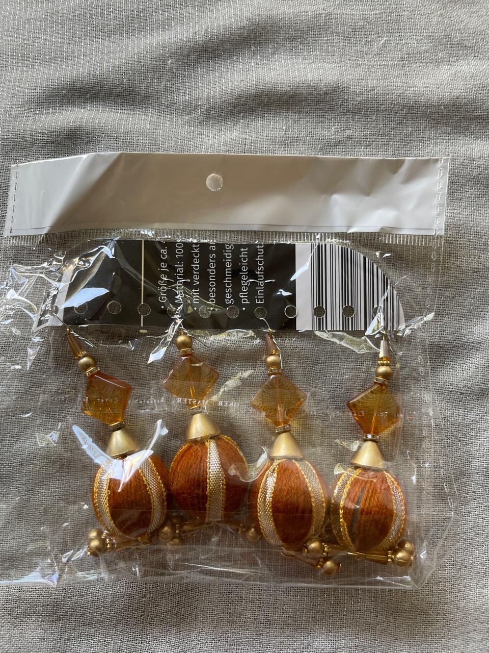 4 inches Gotta / Wool Style Tassels ( 4 piece ) Clothing ,Latkan For ...