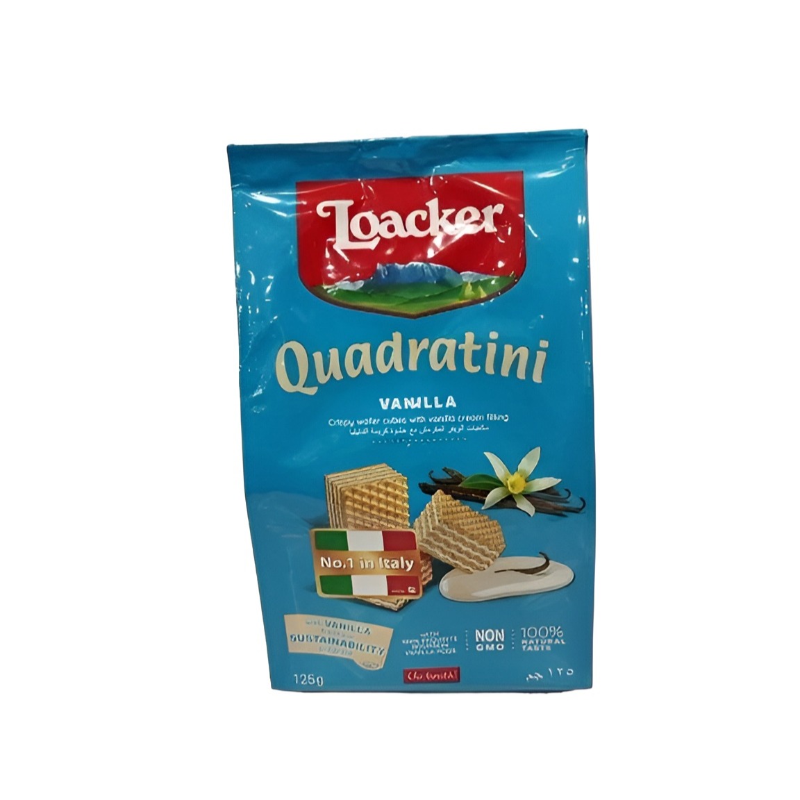 Loacker Quadratini Vanilla Wafer Cubes 125g | Daraz.pk