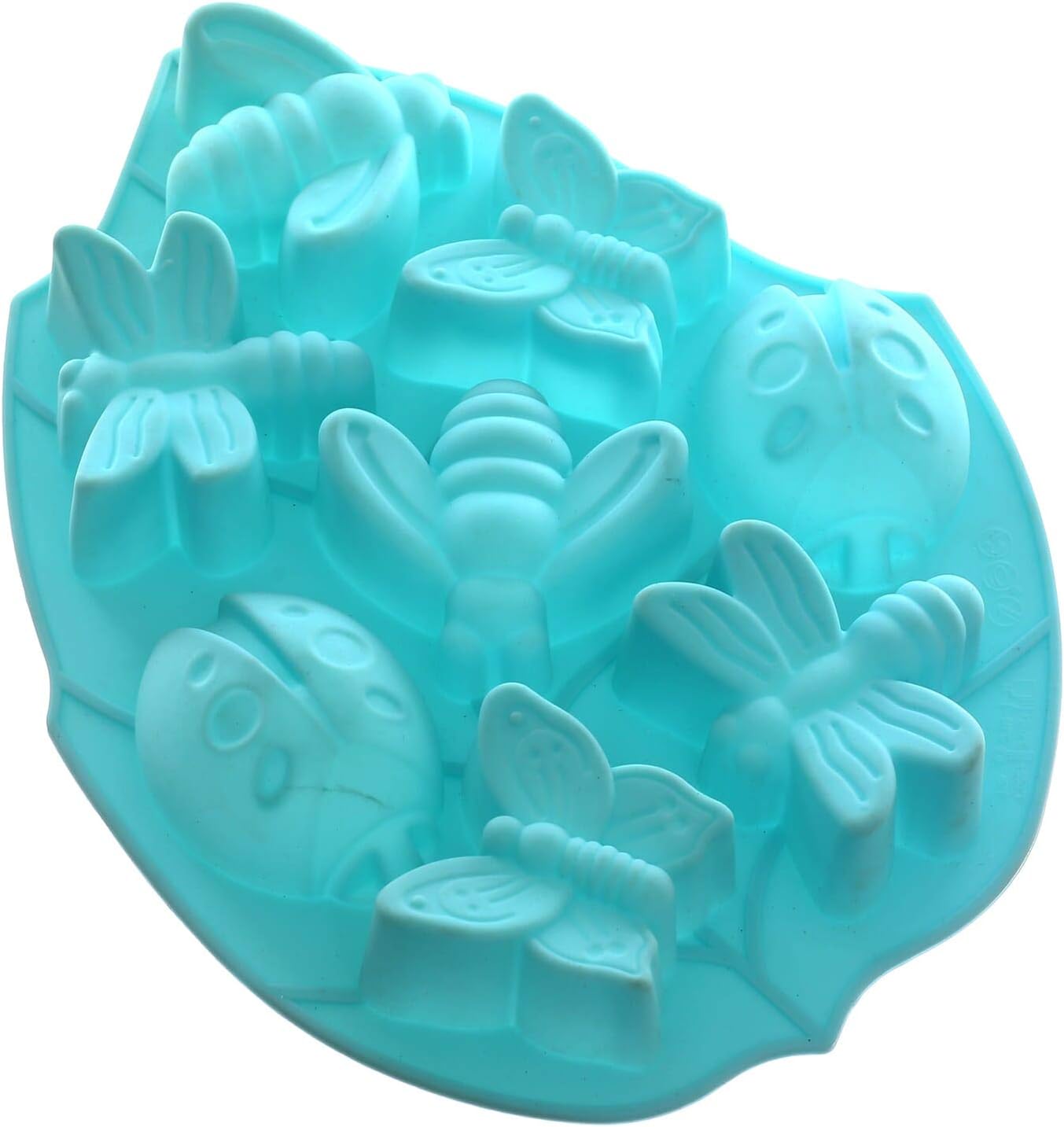 Multiuse, 3D Silicon Mold for Chocolate, Candy, Jelly, Candle, and Soap ...