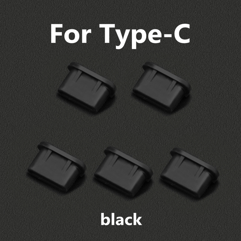 10pcs Charging Port Micro USB Type-c Plug- Protection Jacksets ...