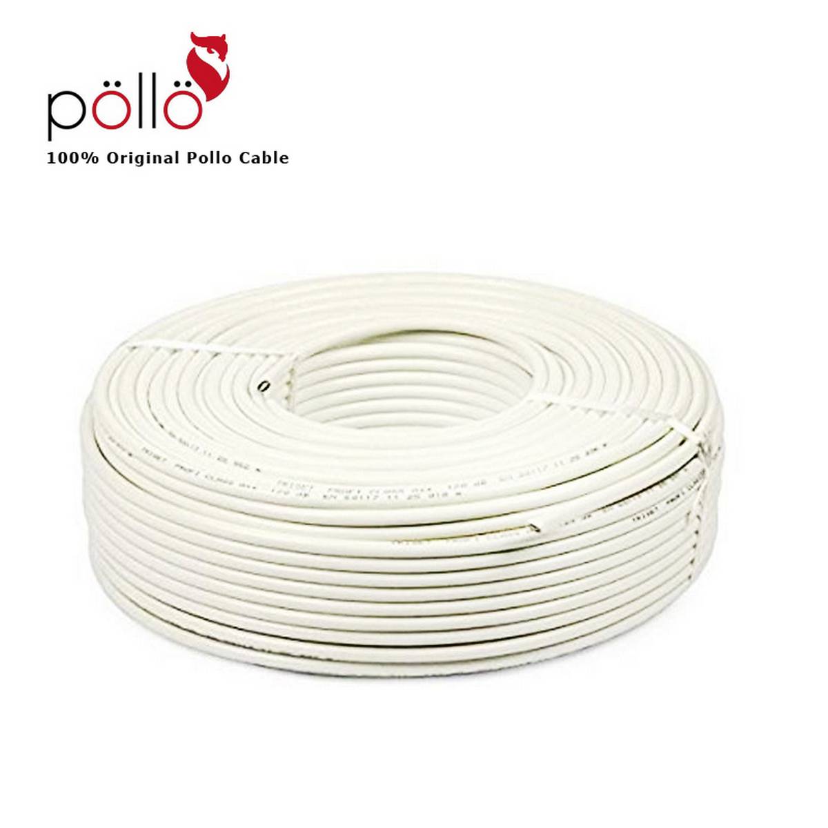 Pollo CCTV Cable Roll 90Y 270ft Mix Copper Wire | Daraz.pk