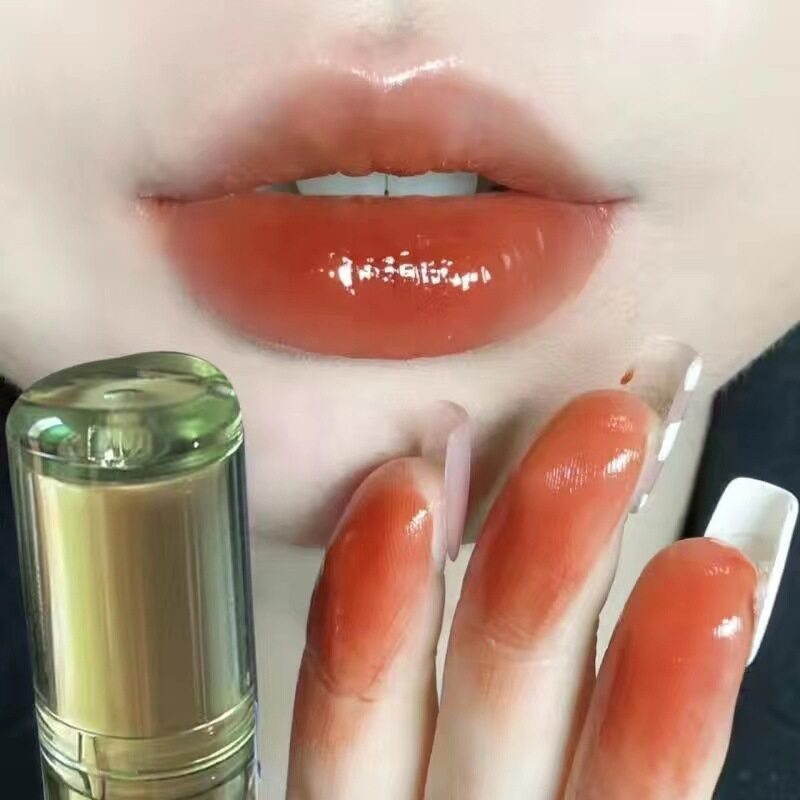 Iced Tea Mirror Lip Glaze Watery Lip Gloss Waterproof Lasting ...