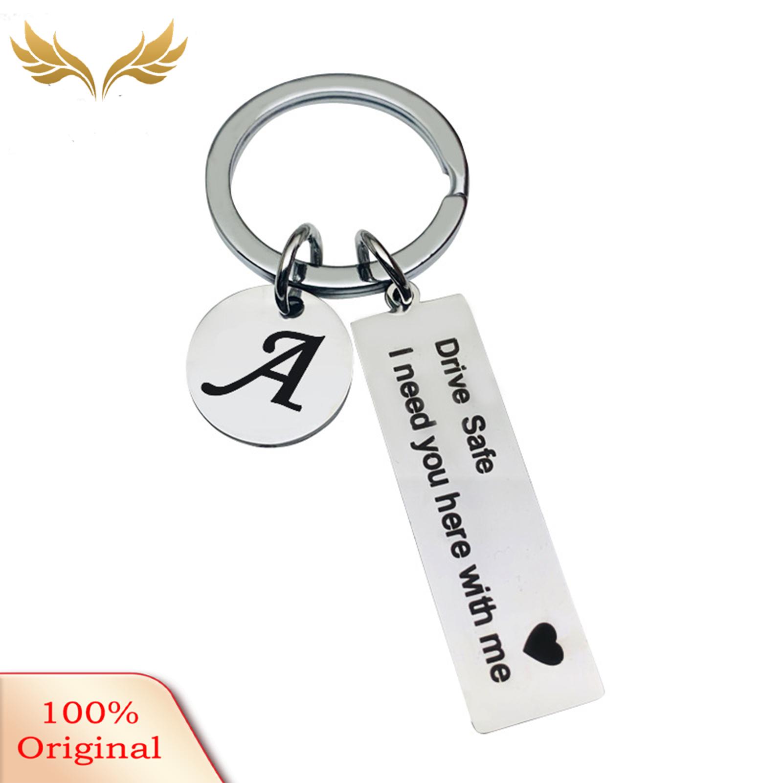 SuperRide Key Pendant Ornamental Stainless Steel Drive Safe Key Holder ...