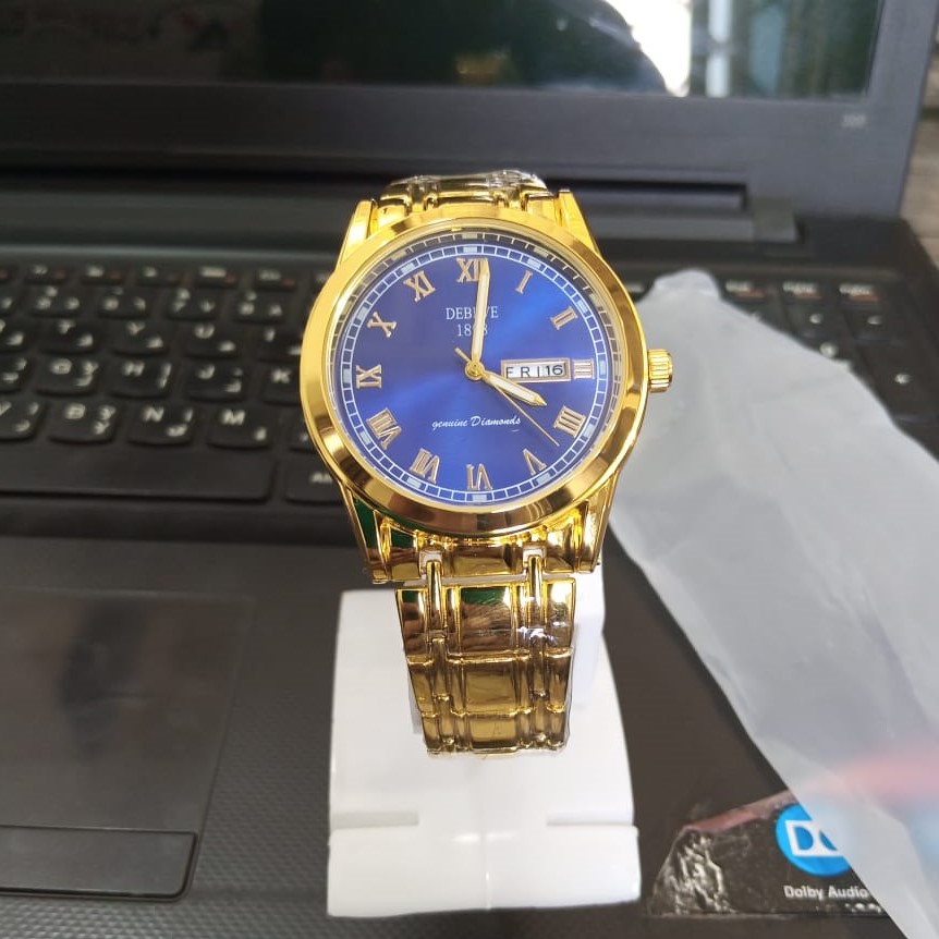 DEBLVE 1898 Genuine Dimond Stylish Watch-Watch For Men & Woman's ...