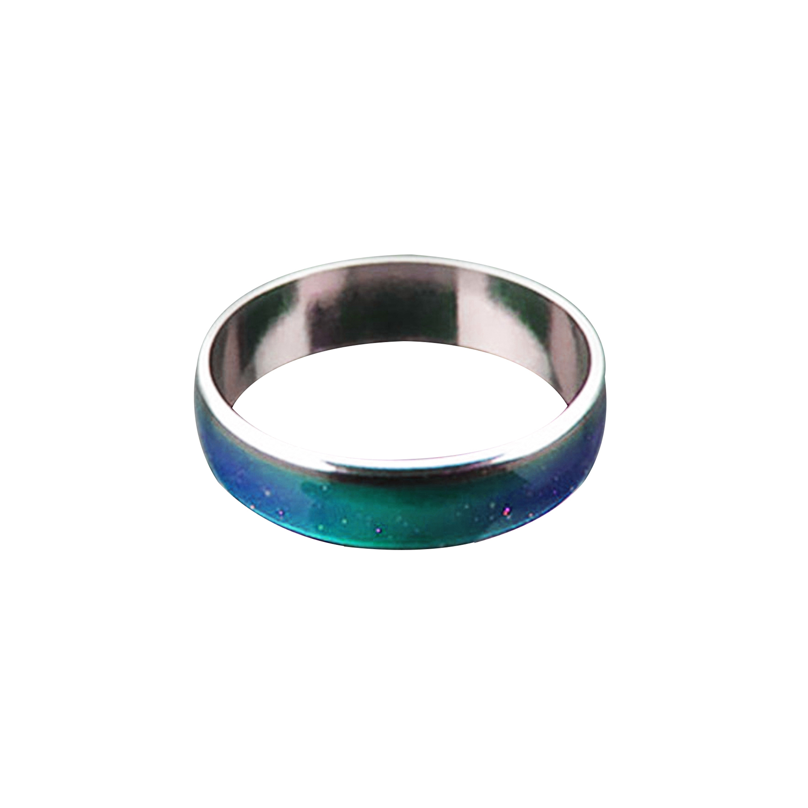 Mood Ring Romantic Temperature Control Stainless Steel Color Changing ...