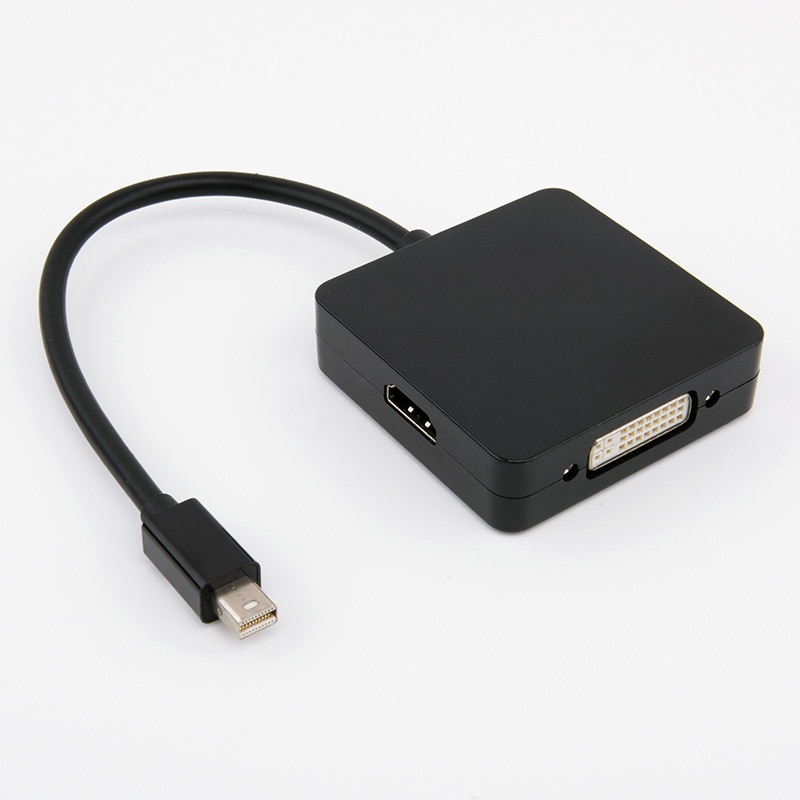 High-Definition Adapter Drag Three Converter Cables Mini DP Displayport ...