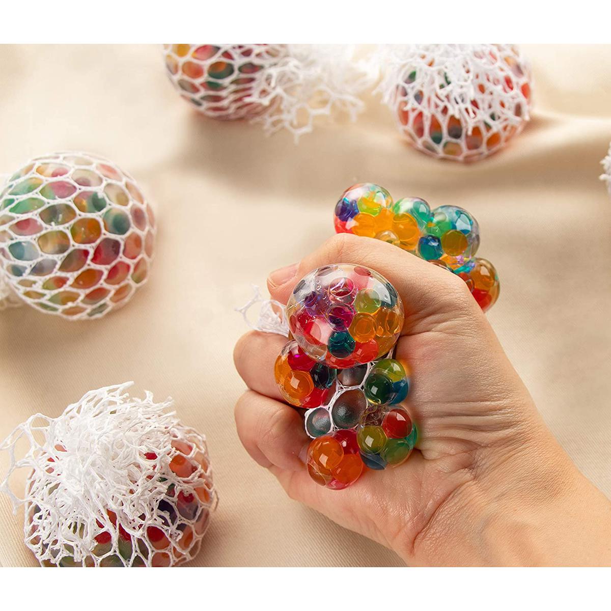 Premium Magic Colour Changeable Grape Mesh Squish Ball Stress Release ...