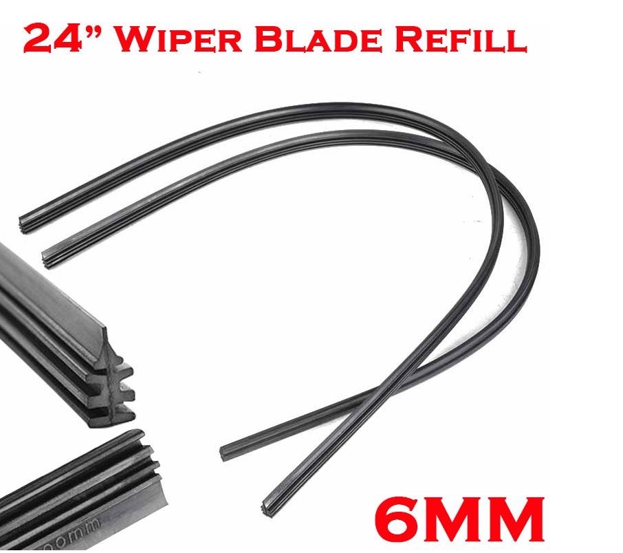 Car Wiper Replacement Rubber 24 Inch Universal 2 Pcs | Daraz.pk