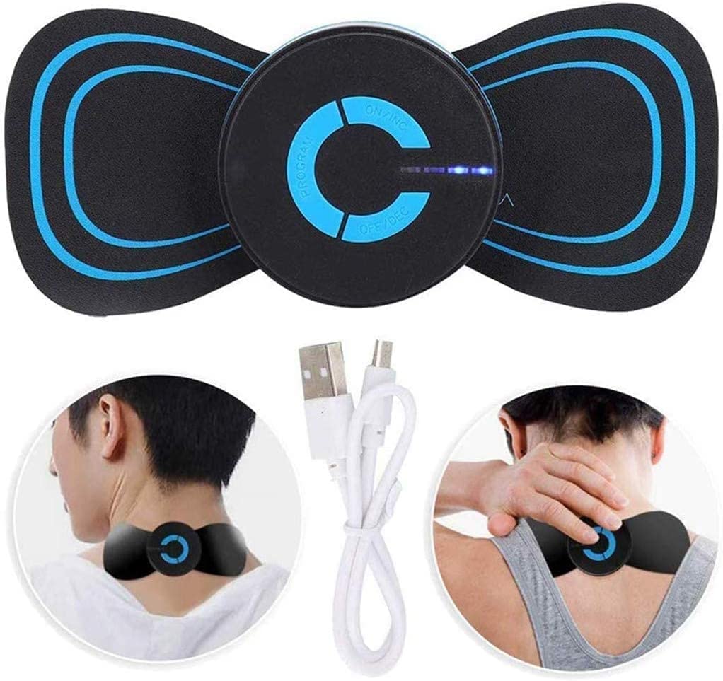 Electric Neck Massager LCD Display Neck Stretcher 8 Mode Cervical ...