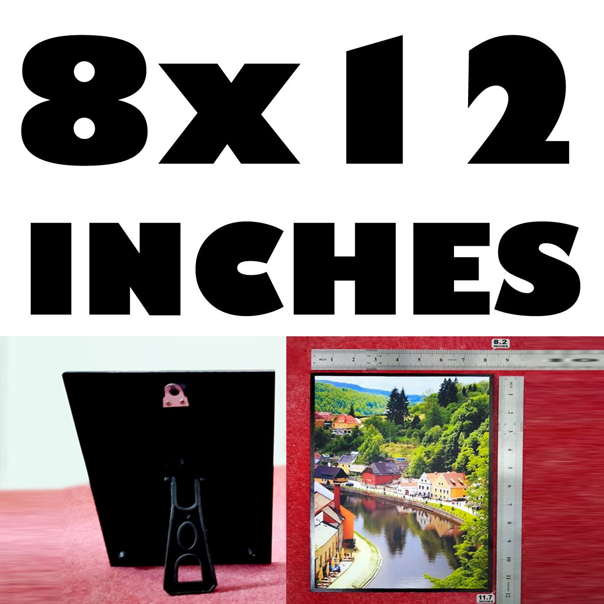 Customizable Photo Frame with HD Print Lamination 4x6 to 12x18 | Daraz.pk