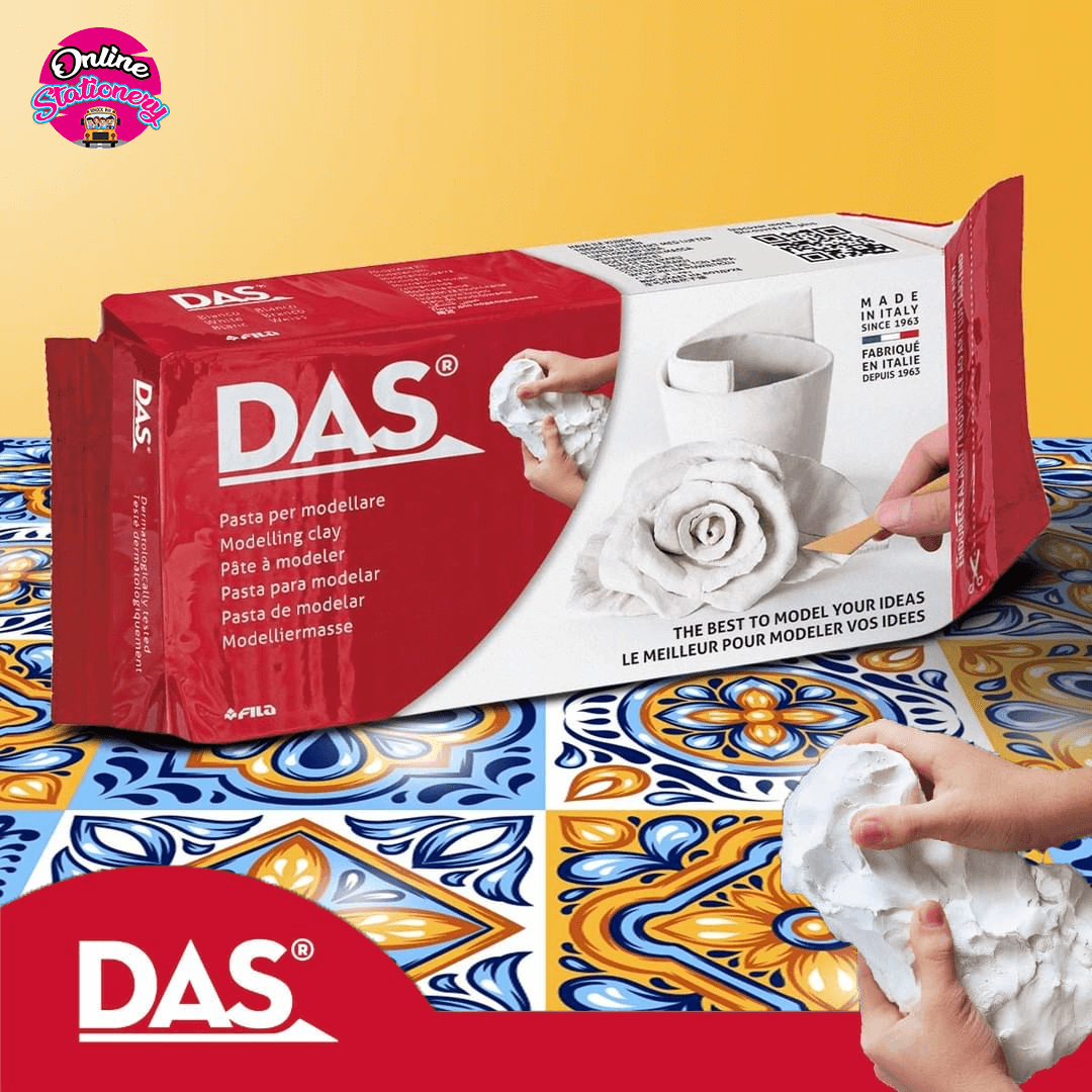 Das Modelling Clay For Model Making 250, 500, & 1kg - White | Daraz.pk