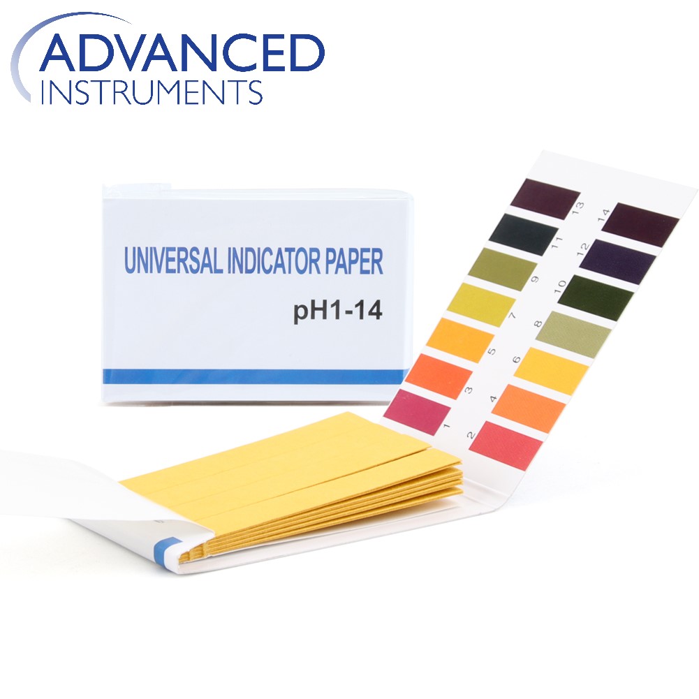 Advanced 1 pcs PH 80 Test Strips PH Meters Indicator Test Strips 1-14 ...