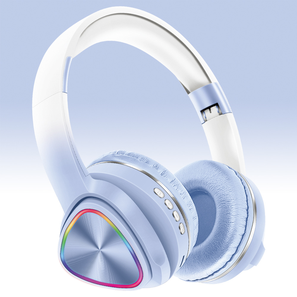 Z11 new RGB luminous headsets wearing Bluetooth headsets gradient ...