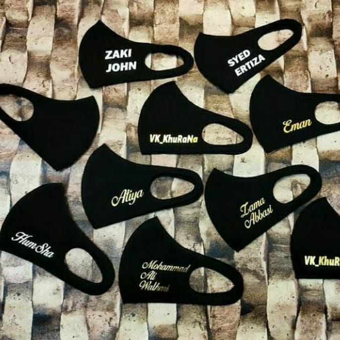 Customized Name Mask | Daraz.pk