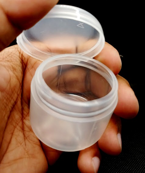 Pack of 6 / Empty Cream Containers 30 Gram Pot Cream Jars Refillable ...