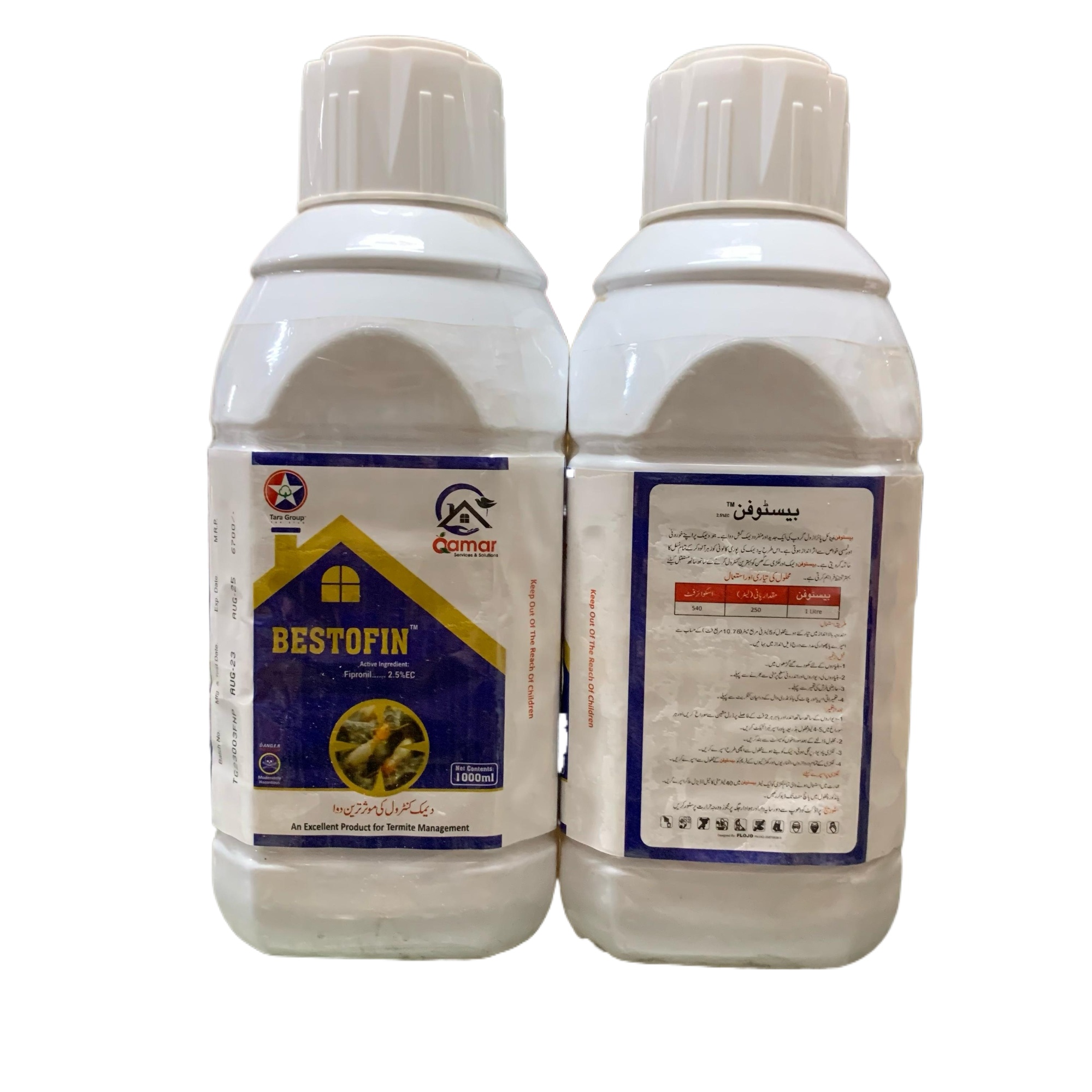 Bestofin 1000ml - Advanced Household Termiticide with Fipronil 2.5% ...