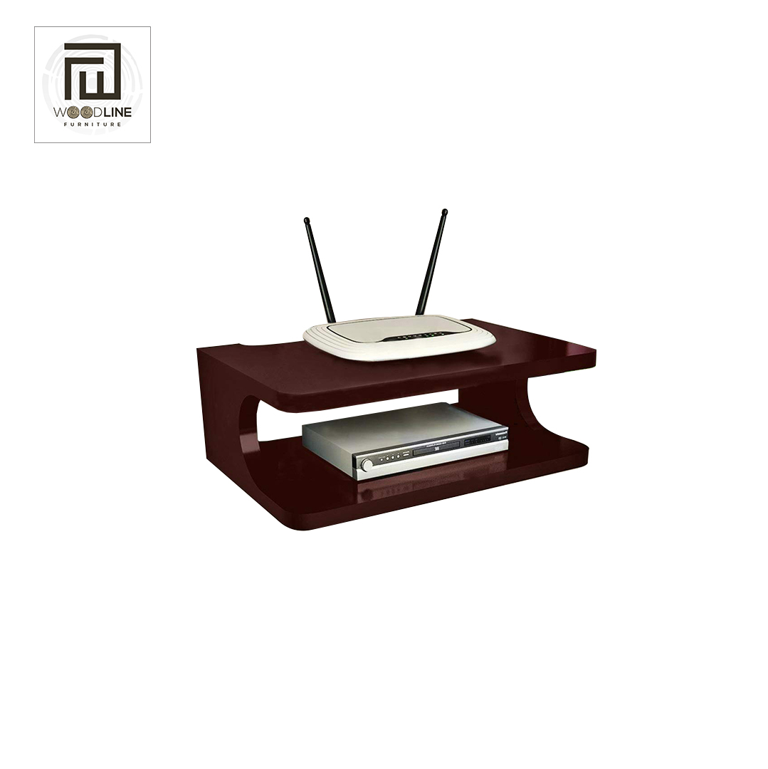 2 Layers Wall Mounted Shelf For Wifi Router, Phone, Decorative Items ...