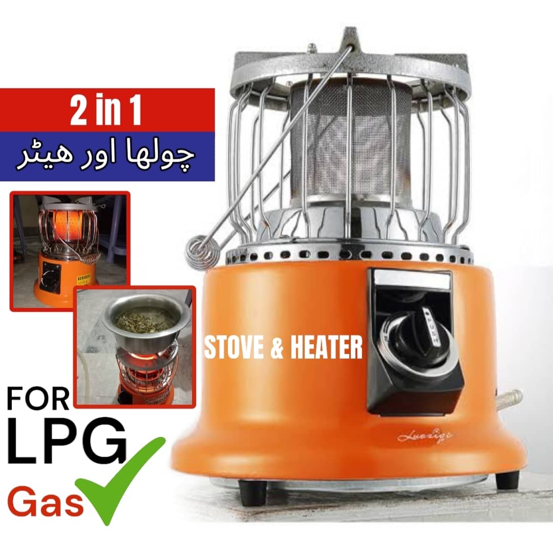 3 In 1 Multifunctional ( Auto Ignition ) Camping Gas Stove, Heater, And ...