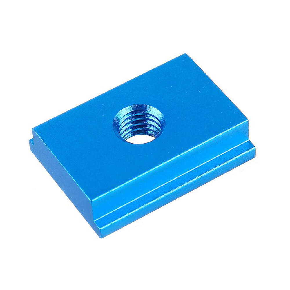 aluminum M6/M8 T guide rail nutwoodworking blue red light fastening ...