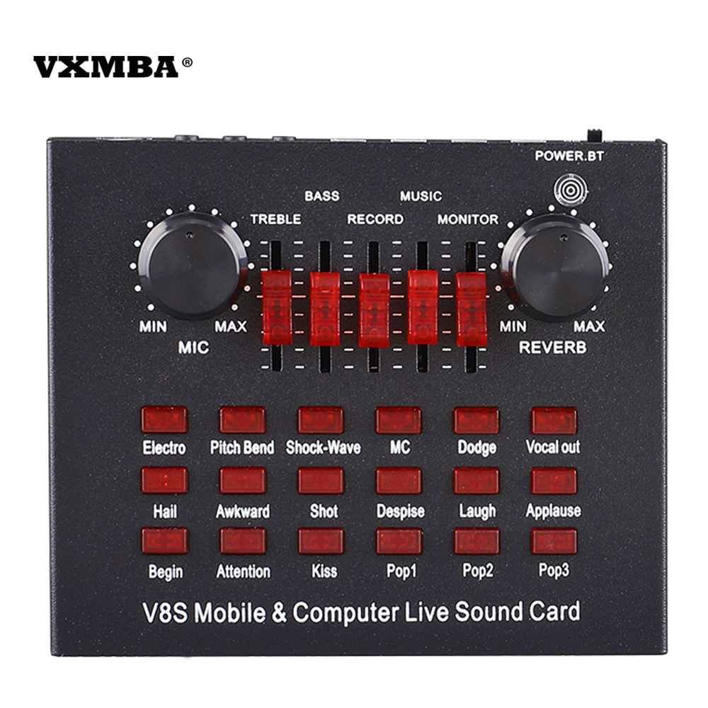 Rechargeable V8 ii Sound Card - Audio Amplifier External USB Interface ...