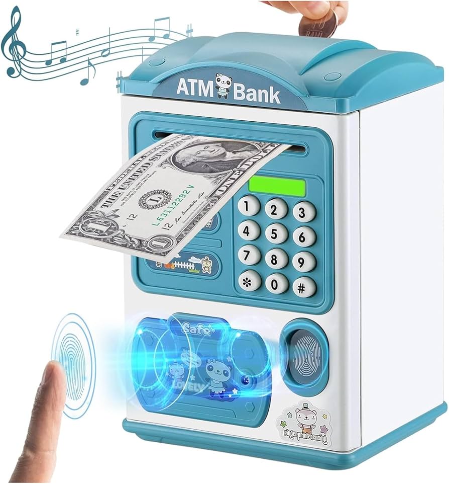 Kids ATM-Machine Money Saving Machine Kids | Daraz.pk