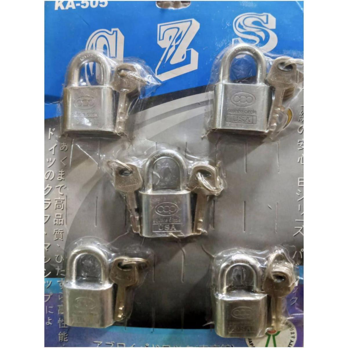 masters key 5 Pcs Lock Set 40Mm | Daraz.pk