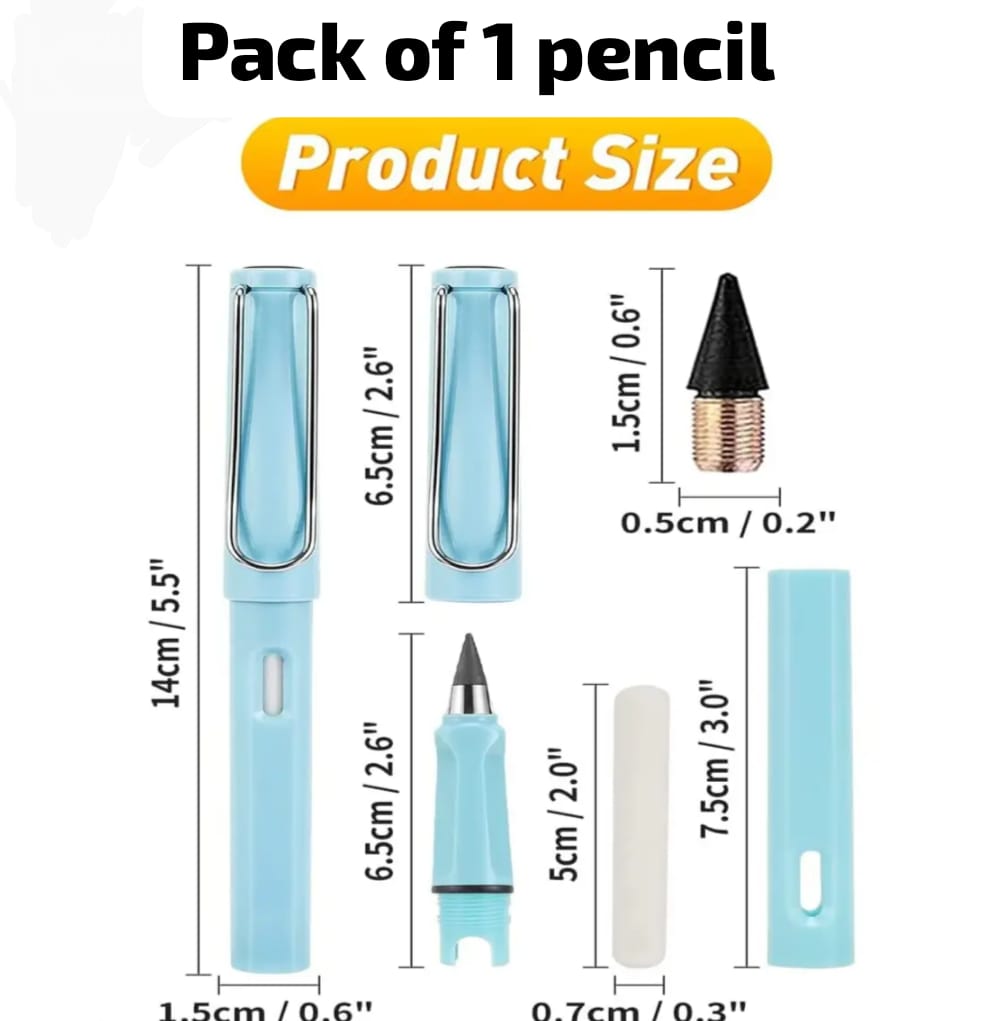 pHOT DEAL NO1.5Pcs Everlasting Pencil Infinite Pencil, Infinity Pencil ...