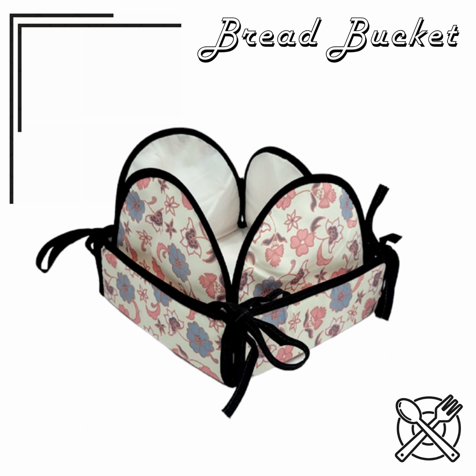 Bread & Roti Basket | In Box 1 Basket 1 Quilted Romal | Keep Roti ...
