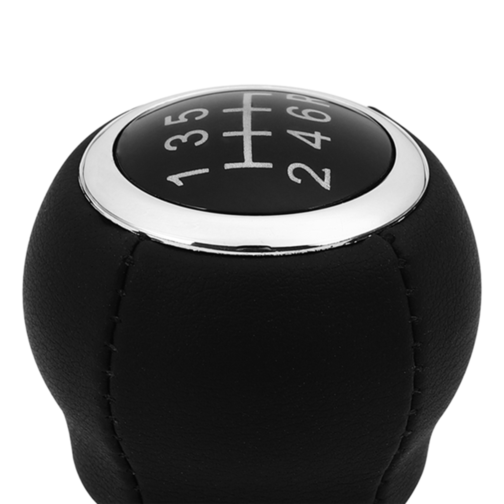 Car 6 Speed Leather Gear Stick Shift Knob for Subaru Impreza WRX STI ...