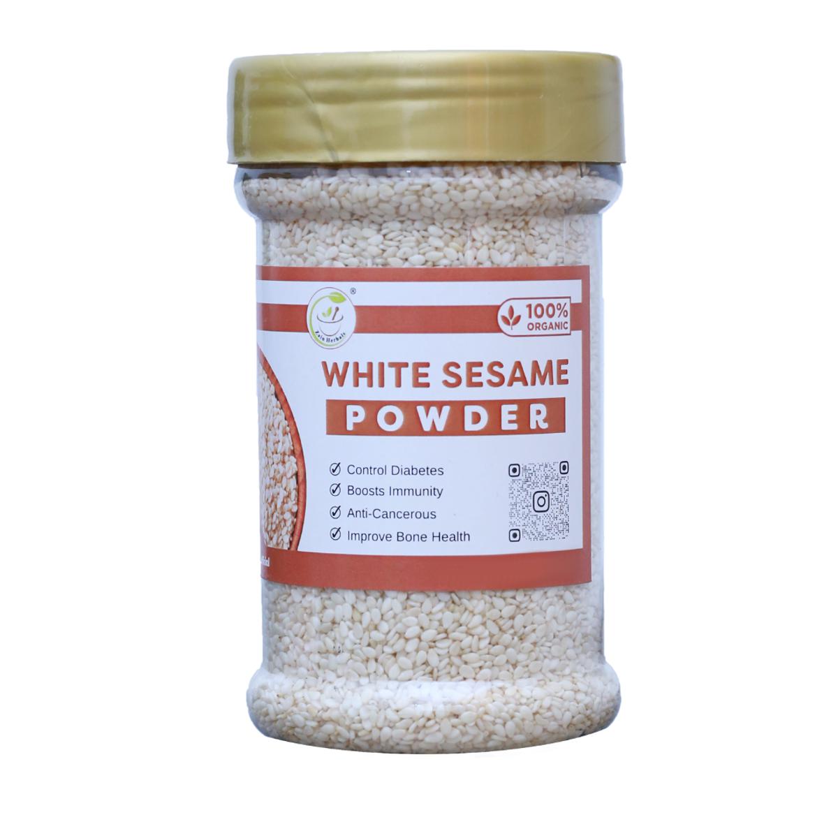 Zain Herbals | White Sesame Seeds | Safaid Till | 200g | Daraz.pk