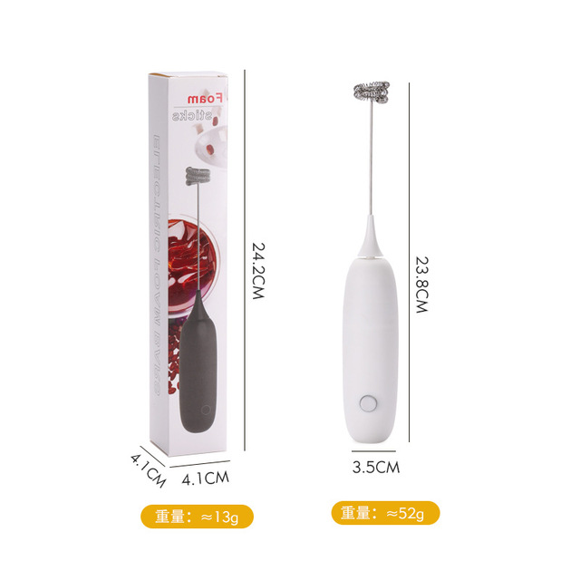 Electric Bubbler Mini Handheld Wireless Stirrer Small Household Whipped ...