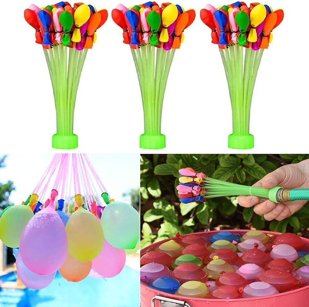 High Quality 37/ 74/ 111 Pcs set Funny Colorful Mini Balloon Water ...