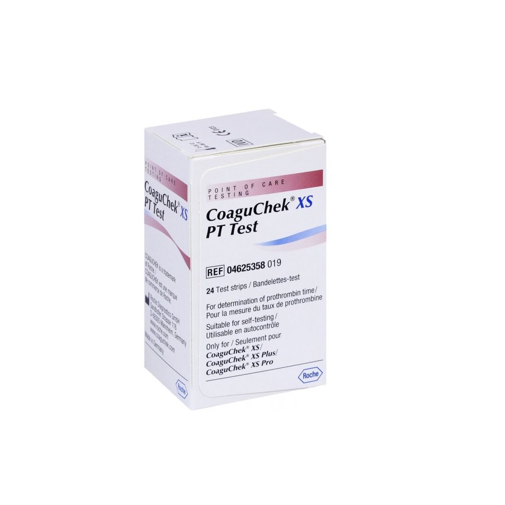 CoaguChek XS (For Patient Self Testing) PT INR Blood Coagulation ...