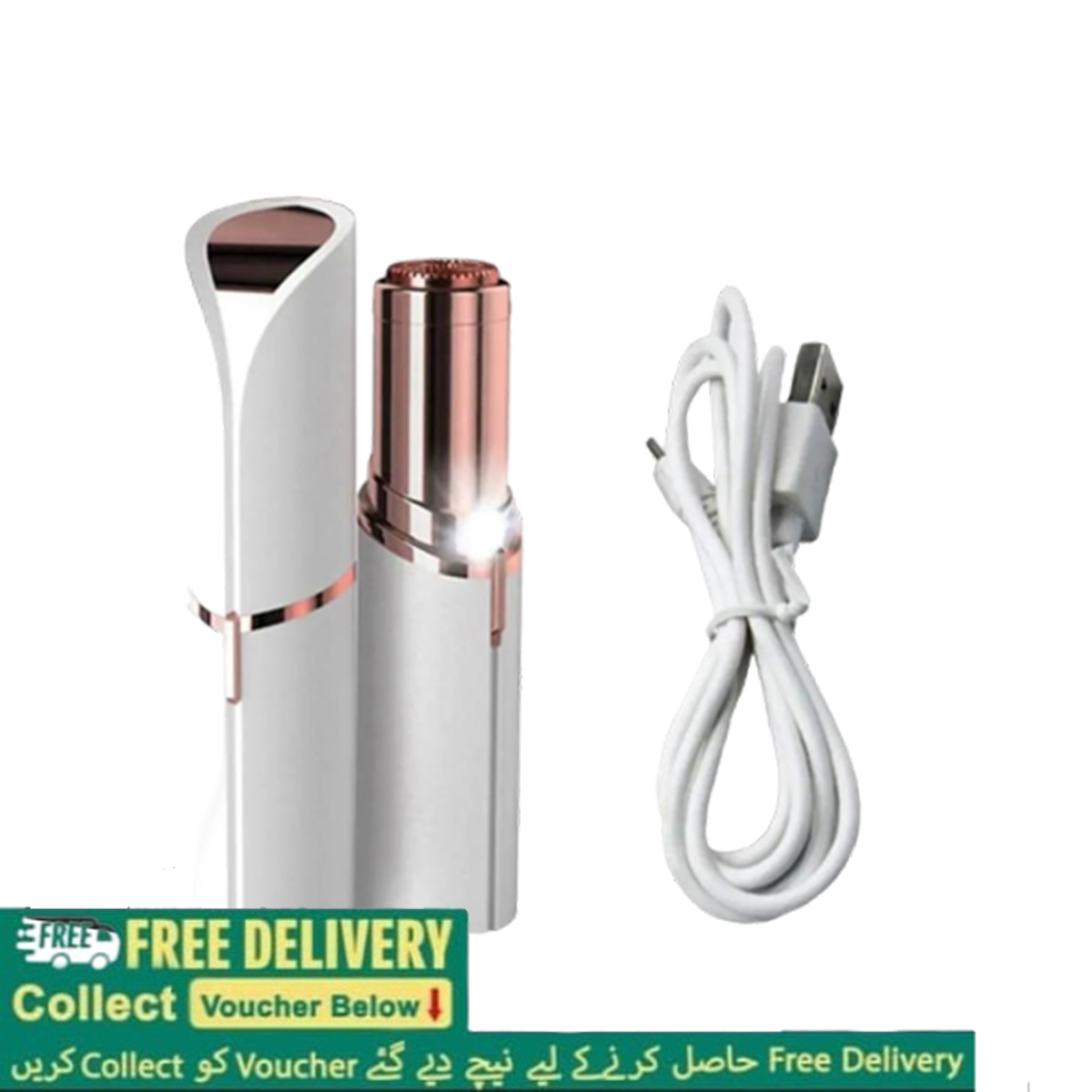 Beauty lab Flawless Hair remover for women Rechargable facial hair ...