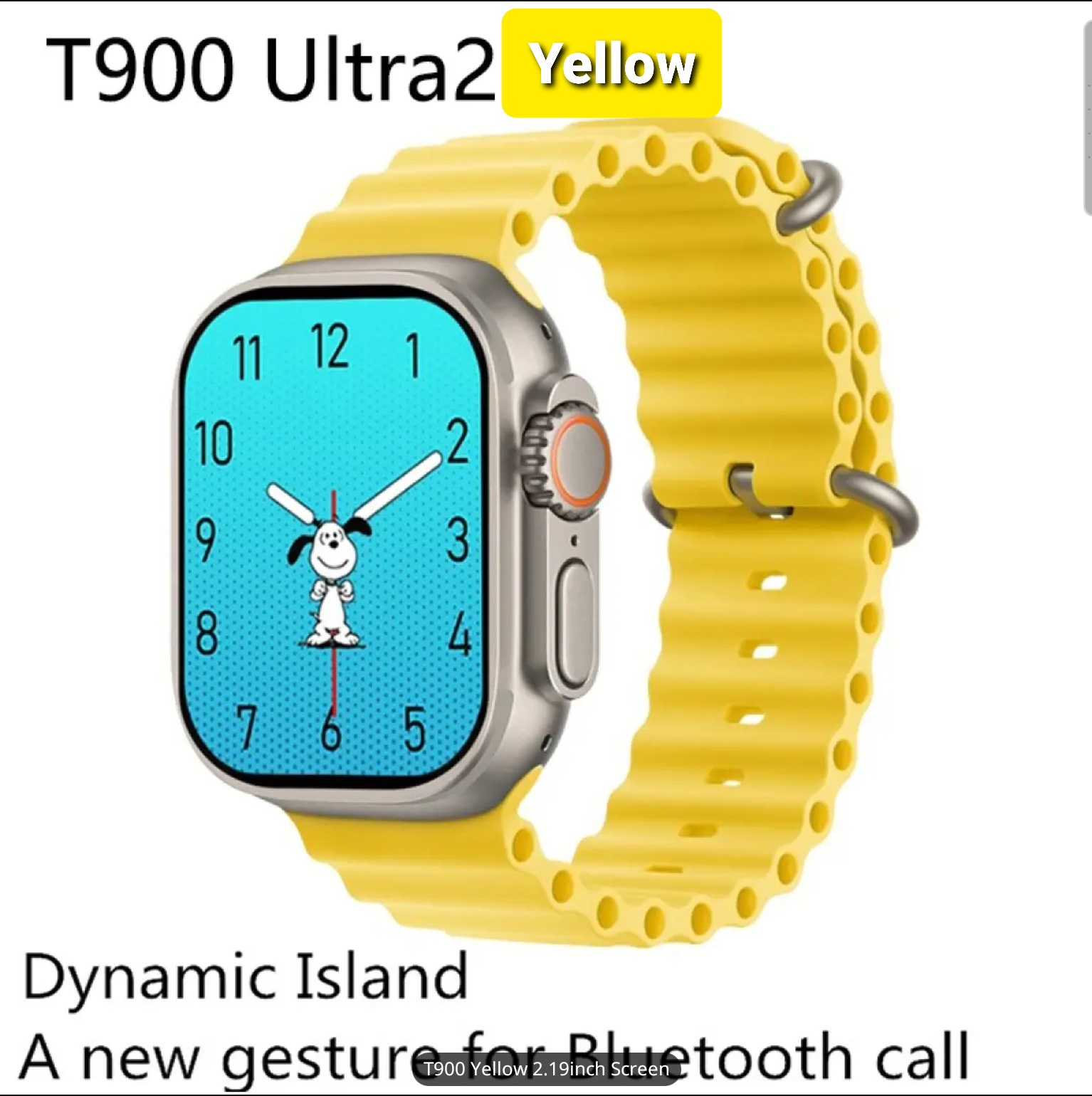 T900 Ultra 2 Series 9 2024 T900 Ultra 2 Smart Watch For Men Women 2.19" Full Touch Bluetooth ...