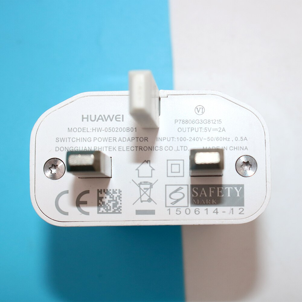 Huawei 3 Pin Quick Charger 2.0A Fast Charging Adapter for Mobile and ...