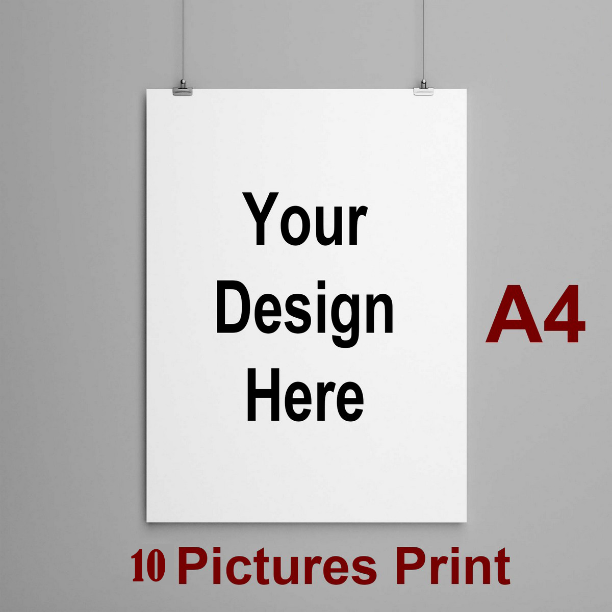 Customized Photo Print Your Own Design Pictures Print Different Sizes ...