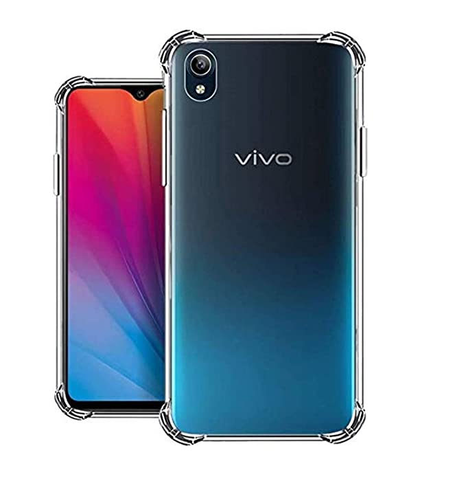Vivo_Y1s Back Cover Transparent Soft Silicone Crystal Clear Case For ...