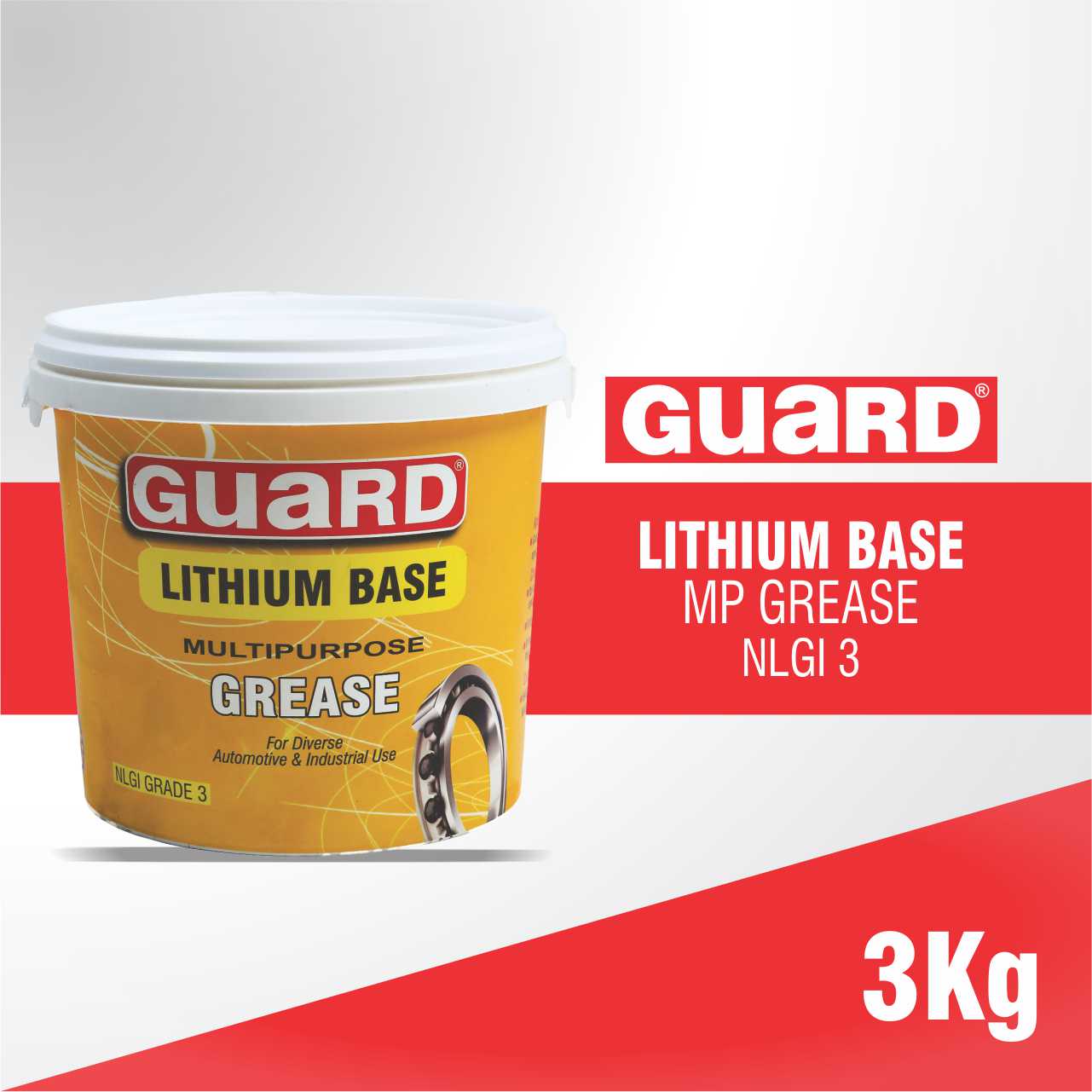 Guard Lithium Based Multipurpose Grease 3kg | Daraz.pk