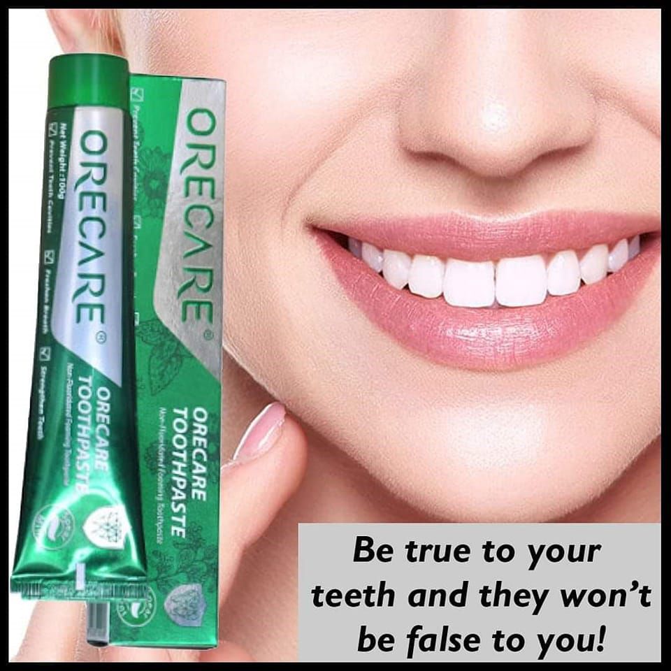 ORECARE Herbal Toothpaste Chinese with free toothbrush | Daraz.pk