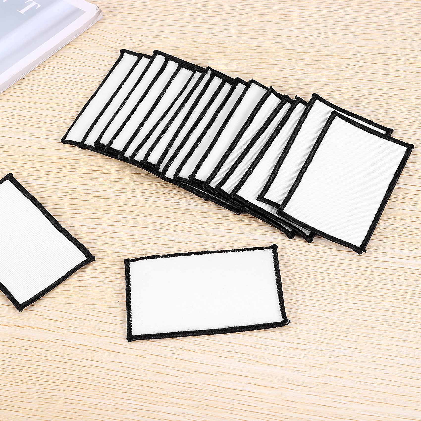 Sublimation Decorative Blank Products, Fabric Ironing Custom Patches ...