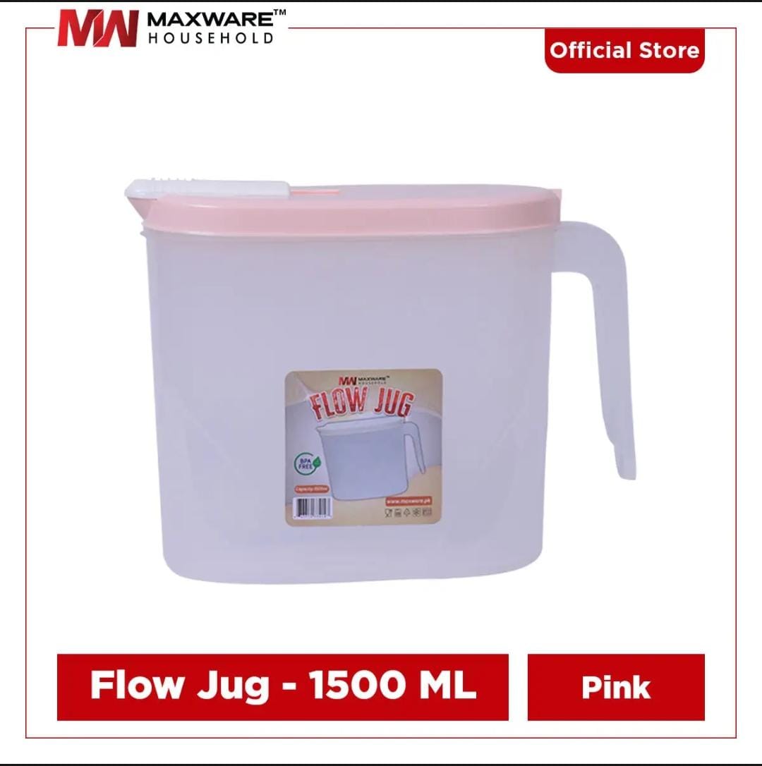 Household flow jug with 1500ml Capacity for Juice, Oil, Milk | High ...